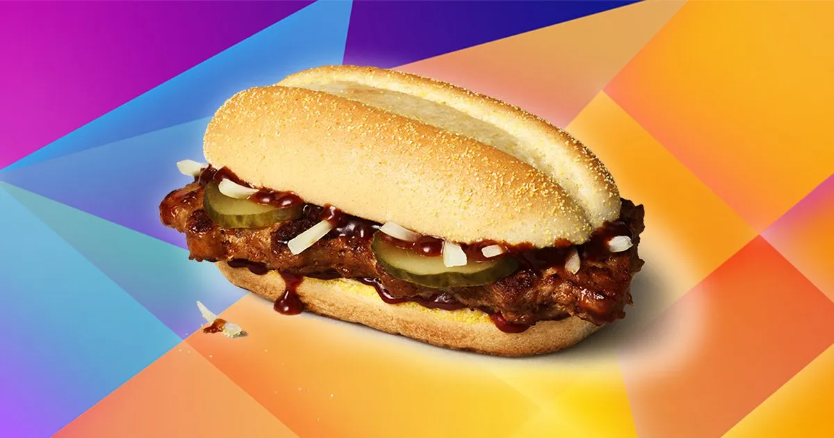 McDonald’s Brings Back the McRib Alongside New Menu Items - Hackney's ...